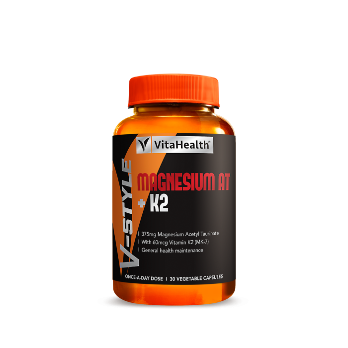 Magnesium AT+ K2 | VitaHealth Malaysia